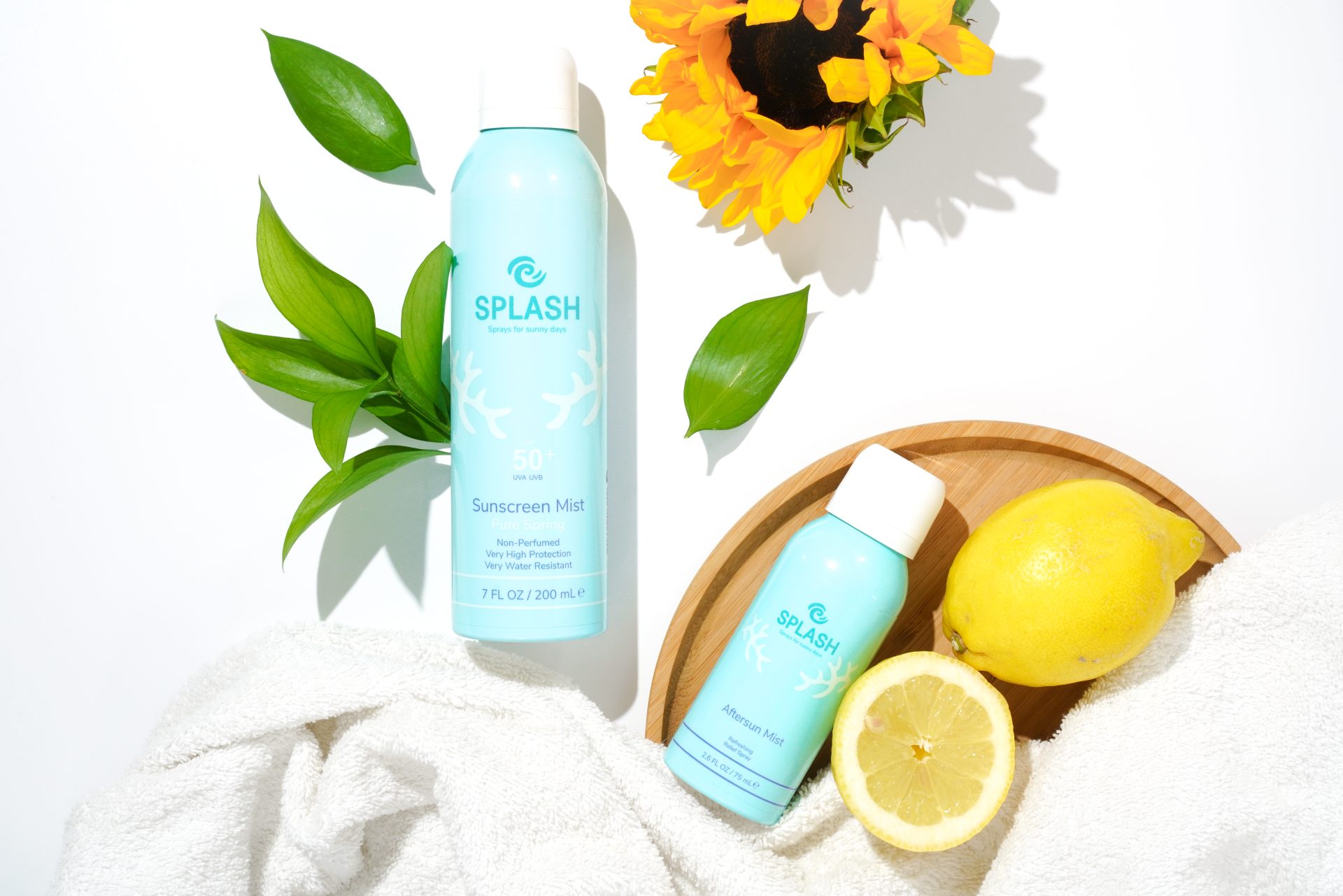 Splash Parfymefri Spray spf 50+ reisestørrelse 75 ml - Dermafin